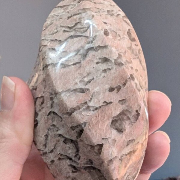 Fire and Ice Crackle Crystal Free Form Stone Rainbows Healing Gorgeous ...