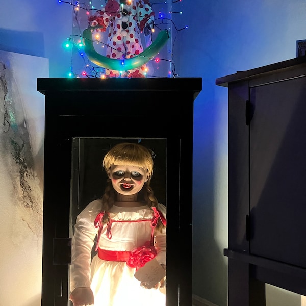 The Conjuring, Annabelle Style 40 Inch Wooden Containment Cabinet - Etsy
