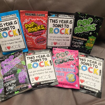 Back to School Glow Stick Gift Label Beginning of the School - Etsy