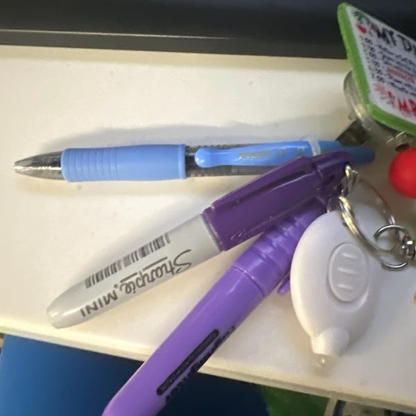 Mini Pen Set Nursing Badge Reel Accessory Er Nurse Badge Reel Medical ...