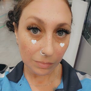 Gold Snake Nose Piercing Solid Gold Snake Nose Pin in 14K - Etsy