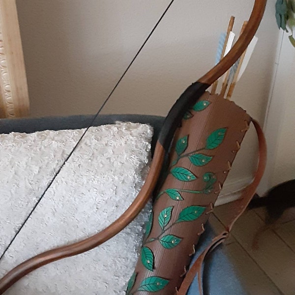 Functional Elven Bow Made of PVC Pipe With Deluxe Finish - Etsy