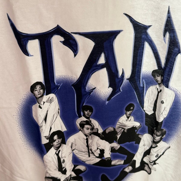 RIIZE Sungchan Denim USA Flag Banner Wall Tapestry Kpop Tour Merch ...