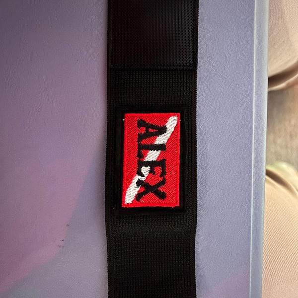 Custom Name Scuba Dive Tag, Personalized Embroidered Scuba BCD Name Tag ...