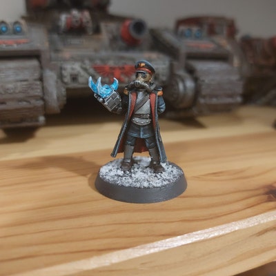 Grim Guard Officer With Claw sculpted by Stationforge - Etsy UK