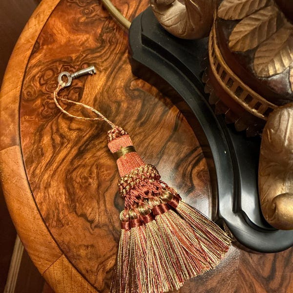 Decorative Key Tassels, French Style Key Tassels, Vintage Style Tassels ...