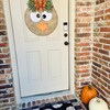 Thanksgiving Front Door Decor | Gobble | Turkey Front Door Wreath ...