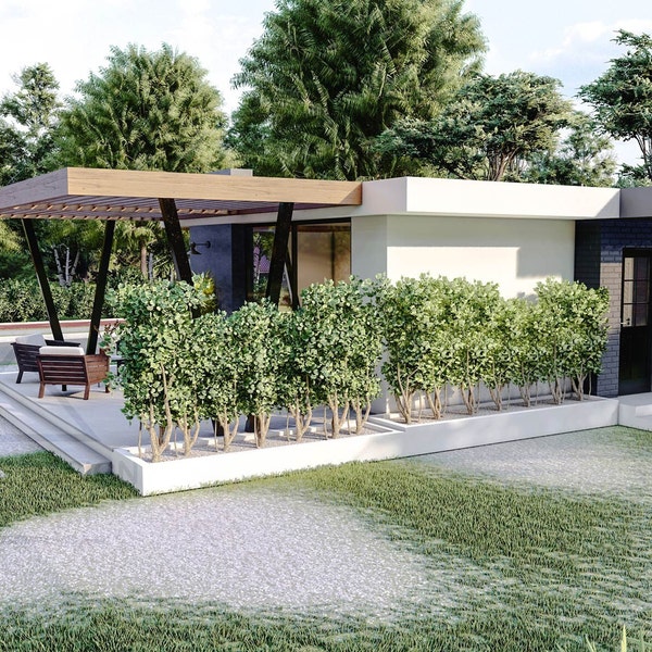 Tiny House Floorplan | 4x8 Meters House Plan | 1 Bedroom Small House ...