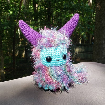 Fuzzy Troll Amigurumi Pattern - Etsy
