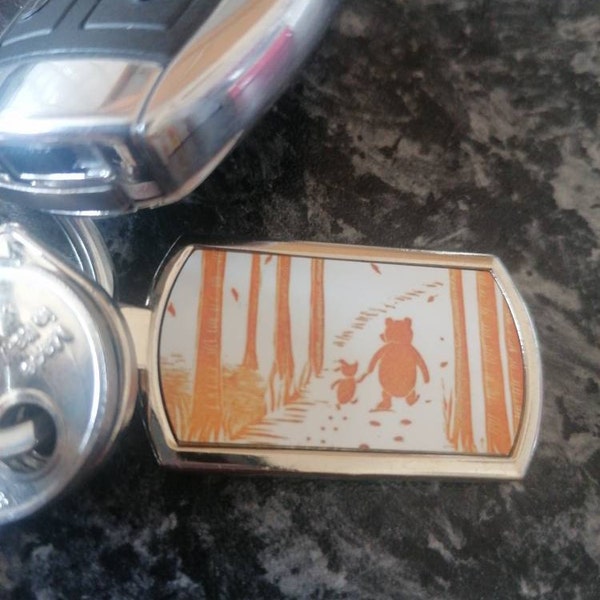 Pylons LED Lamp - Blue Lino Print Night Light or Table Lamp of ...