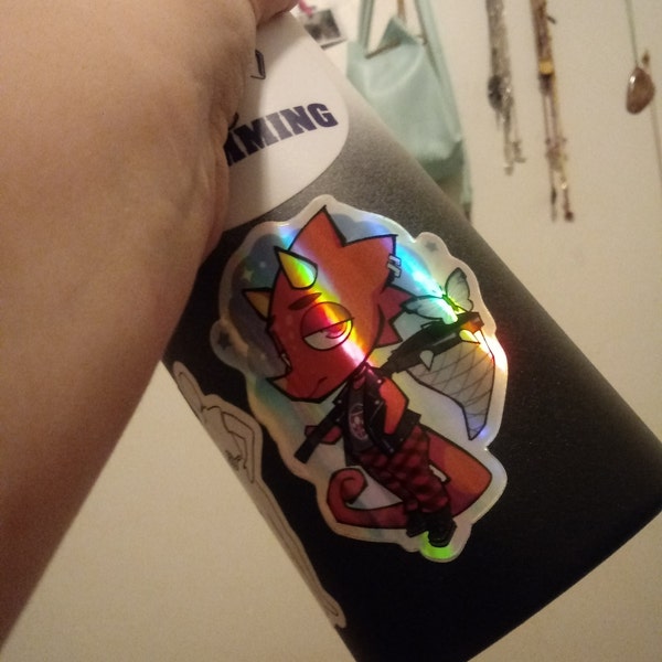 Shigaraki Tomura / Gyutaro Holographic Sticker - Etsy