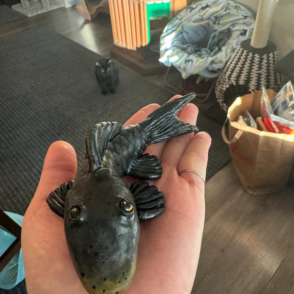 Mini Hammerhead Shark, Polymer Clay Shark, Mini Shark, Hammerhead ...