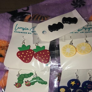 Ms. Frizzle Earrings / Mrs. Frizzle Earrings / Frizzle Inspired ...