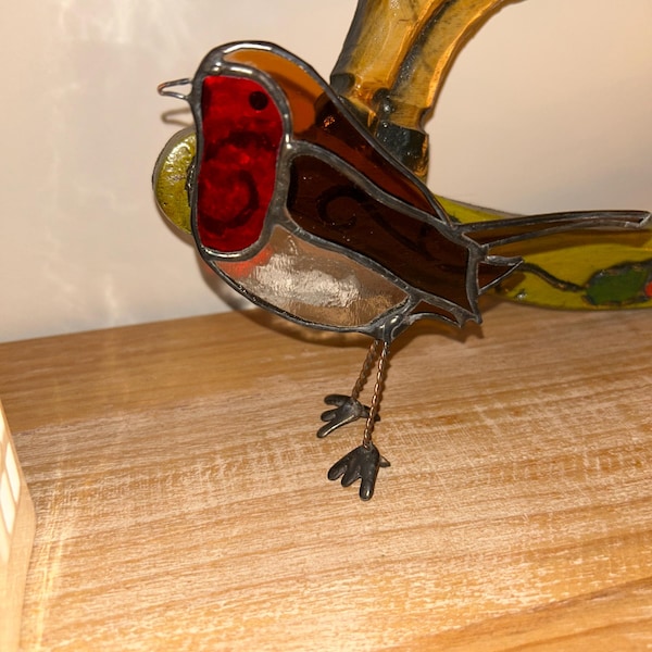 Bluey Inspired Stained Glass Suncatcher - Purple Window Panel Unique ...