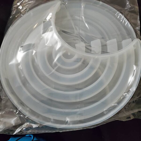 Moon Calendar Resin Silicone Mold-heart Shape Perpetual Calendar Mold ...