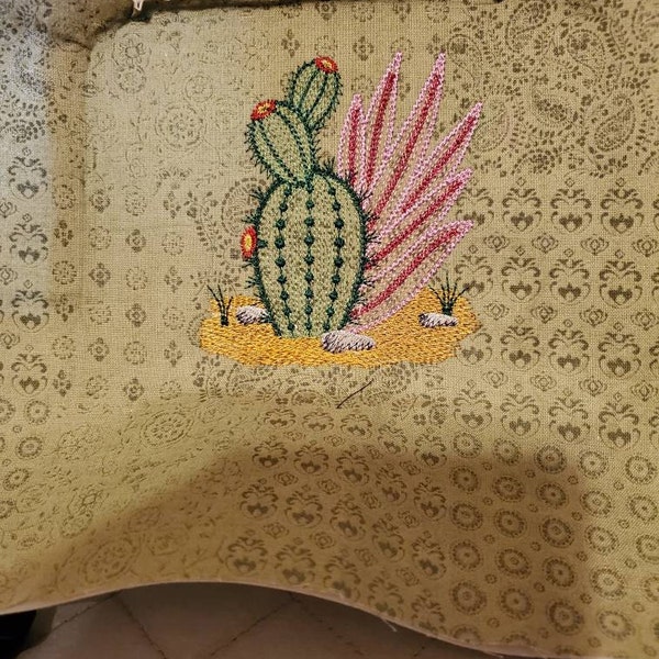 Cactus Machine Embroidery Designs Instant Download 4x4 5x5 Hoop 10 ...