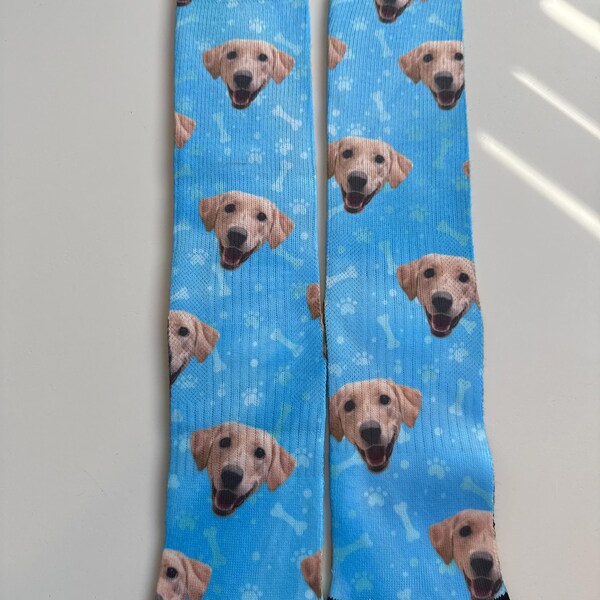 Customized Dog Socks - Put Your Cute Dog on Custom Socks, Dog Lovers ...