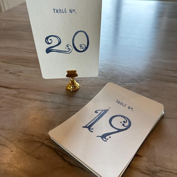 Wedding Table Numbers, Watercolor Table Numbers, Elegant Numbers, Table Numbers Blue, Farm Table ...