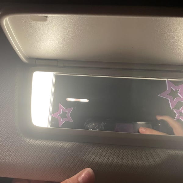 Y2k Star Mirror Decal, Car Sticker, Mirror Sticker, Mirror Decal, Car ...