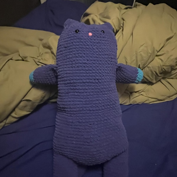 Big Long Cat Crochet Pattern. Create You Own Big Long Cat Amigurumi ...