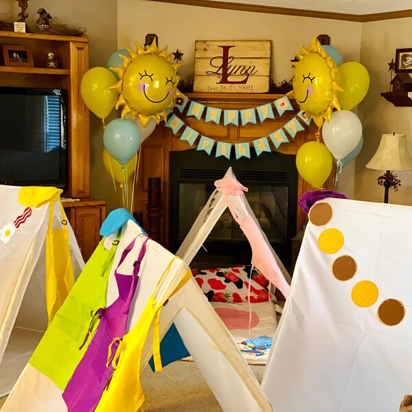 Breakfast Party Garland | Brunch Party Garland - Etsy