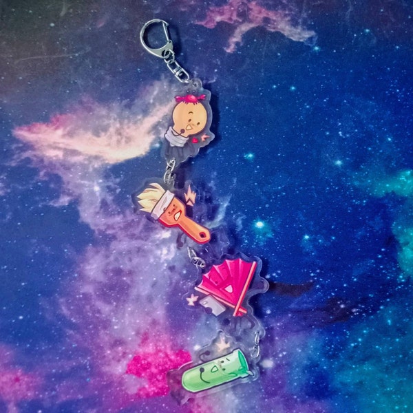 Scott Pilgrim Keychains - Etsy