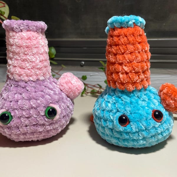 No Sew Cactus Pop-up Crochet Pattern Amigurumi Plant Pattern - Etsy