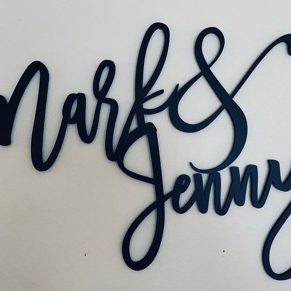 Wood Name Sign | Laser Cut Name | Word Cut Out | Last Name Sign | Large ...