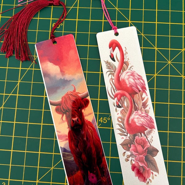 500 Bookmark Sublimation Bundle, 3D Flowers Bookmark, Cute Dog Bookmark ...