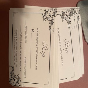 PERSONALİZE Invitation With Stamp Acrylic Wedding Invitation - Etsy