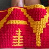 Double Wedding Rings, Crochet Pattern: Interlocking & Mosaic Techniques ...