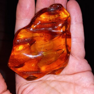 Large Amber Stone, Collectors Specimen, Amber Stone for Display ...