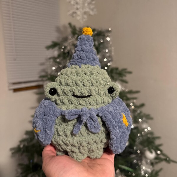 Wizard Frog Crochet Pattern / Magic Frog Crochet / US PDF Pattern ...