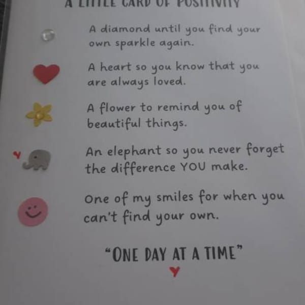 A Little Card of Friendship, Friend Appreciation Card - Etsy