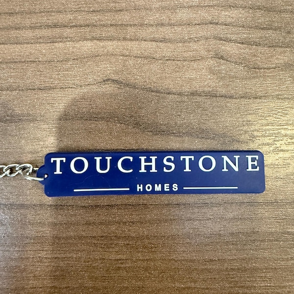 Personalized 3D Rubber Keychain: Custom Logo Promotional Gift - Etsy