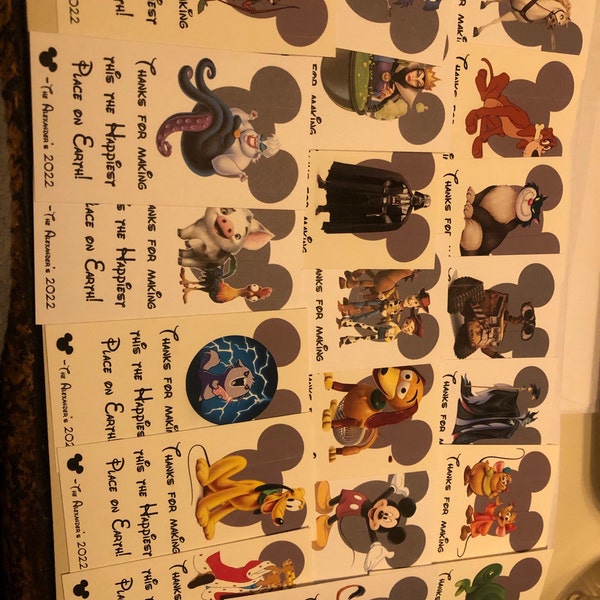 Personalized Cast Member Thank You Cards - Etsy