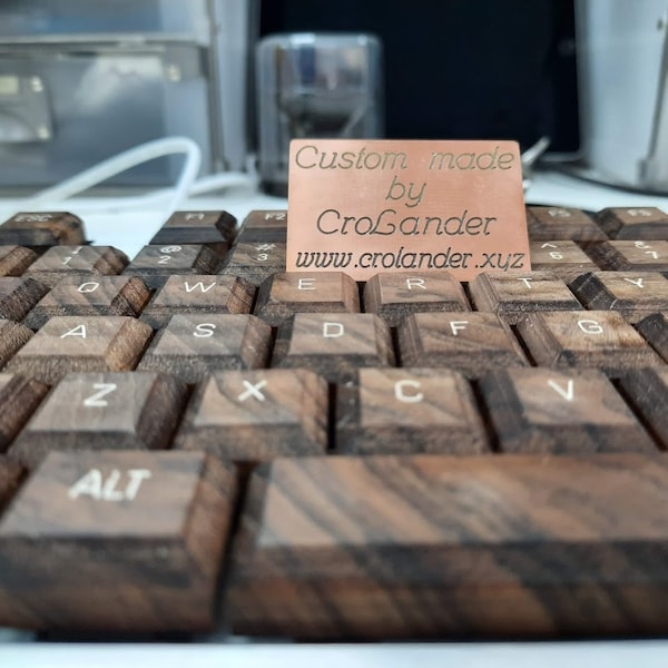 Wooden Keyboard Retro Style Keycaps - Etsy