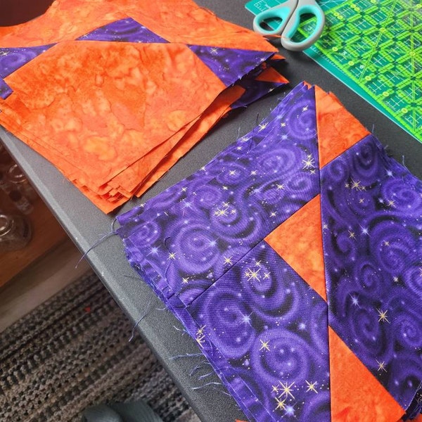 Digital Download Stellar Magic Quilt Pattern by Material Girlfriends, Layer-cake, 10" Square ...