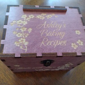 Wedding Guest Box With 6 Dividers Personalized Engraved Wood - Etsy