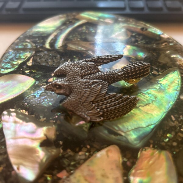 Handmade Peregrine Falcon Pewter Brooch: Detailed Bird Badge - Etsy