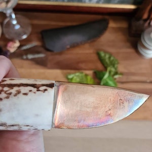 Wooden Carved Boline Athame Ritual Dagger Wood Magic Knife | Etsy