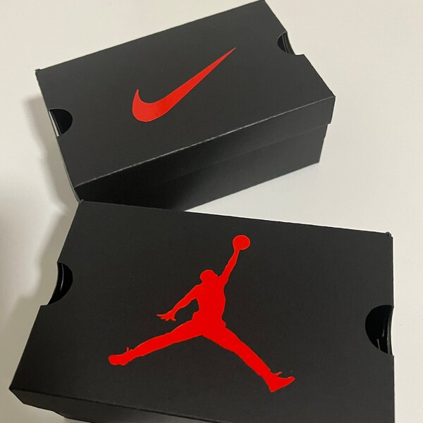 Shoe Box SVG Template Label, Editable Shoe Box Label, Sneaker Box SVG ...