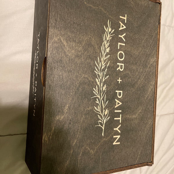 Personalized Memory, Wooden, Keepsake Box From the Wood is Original ...