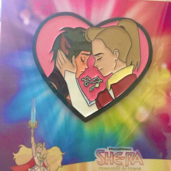 Catradora Failsafe Love Enamel Pin Glow in the Dark - Etsy