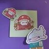 Mushroom Friend on a Log Sap Stickers Cute Decal Cut - Etsy Canada