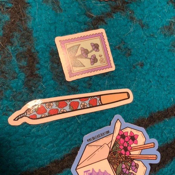 Joint Sticker |420 Sticker | Stickers for Hydroflask |flower Sticker ...
