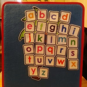 Chicka Chicka Boom Boom Felt / Flannel Board Story. Alphabet Letters - Etsy