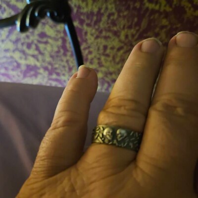 Koi Fish Sterling Silver Mens Ring, Japanese Fish Nature Inspired Ring ...