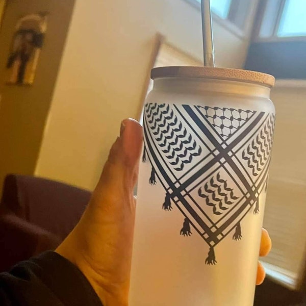 Palestine Mug - Kuffiya Design - Etsy