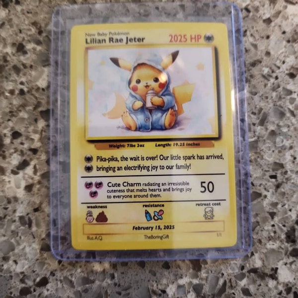 Pokemon Graduation Fan Art Displayed on a Pokemon Card - Class of 2025 ...